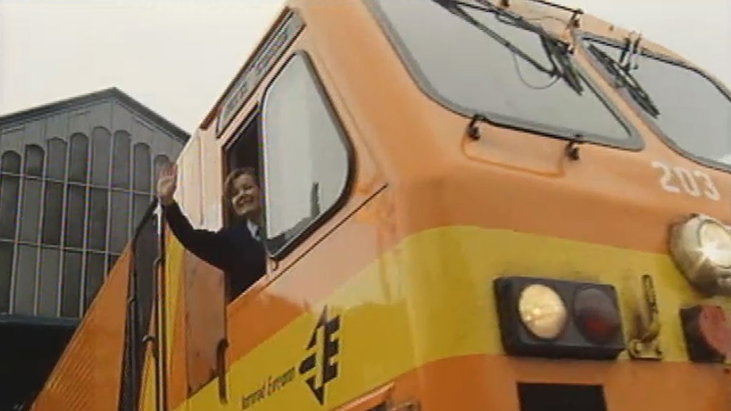 RTÉ Archives | Work | First Female Train Driver