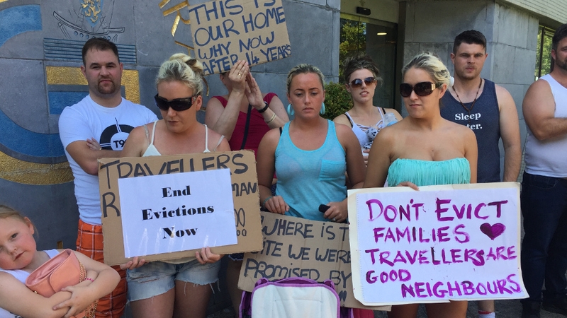 Travellers in protest over Galway halting site decision
