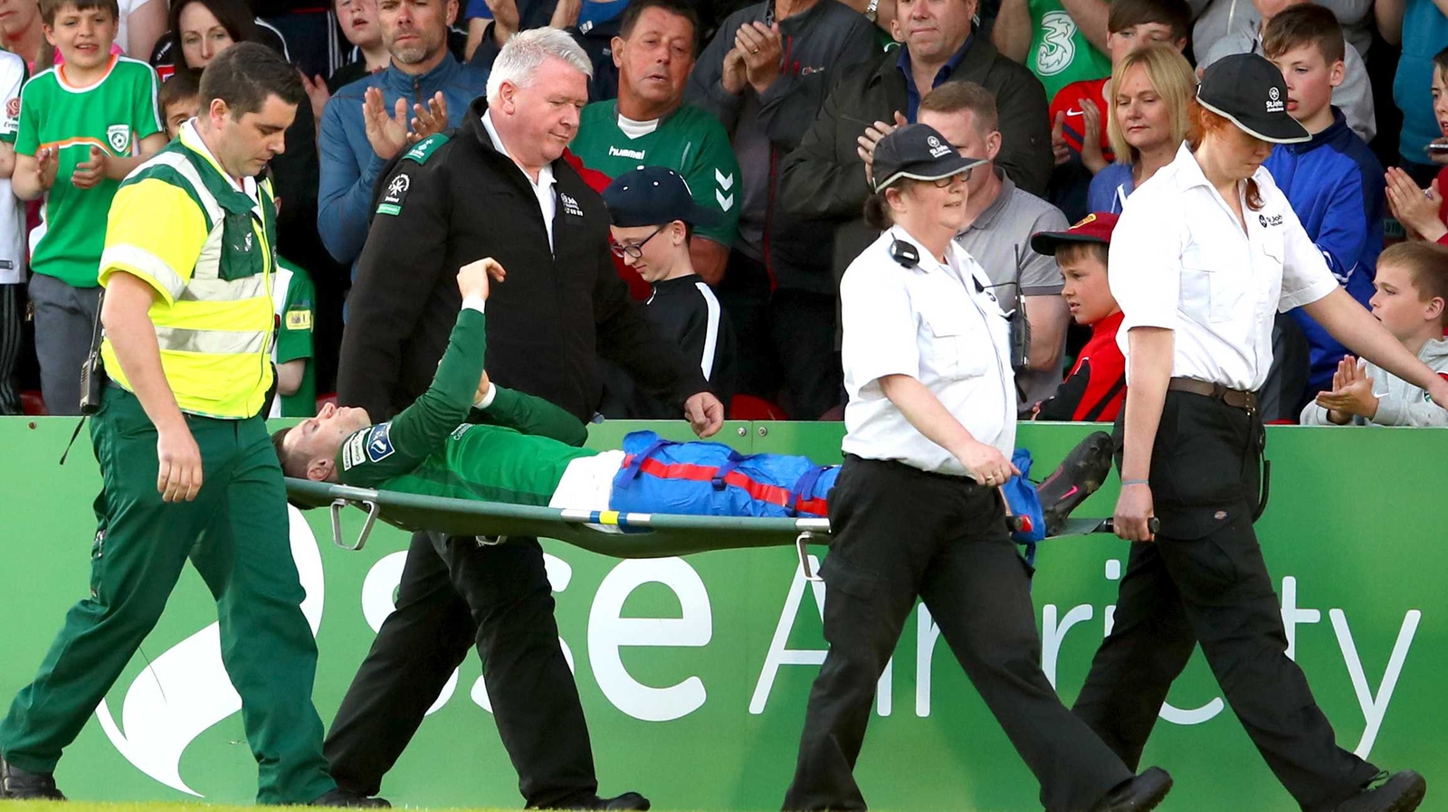 Cork City suffer Dunleavy injury blow