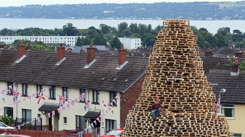 PSNI warns over resources as bonfire tensions grow