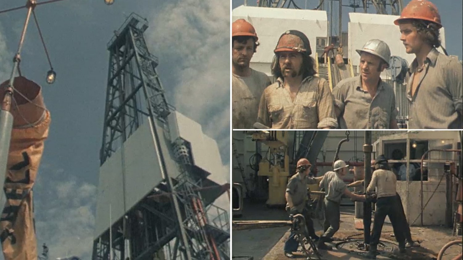 RTÉ Archives | Work | Life On An Oil Rig