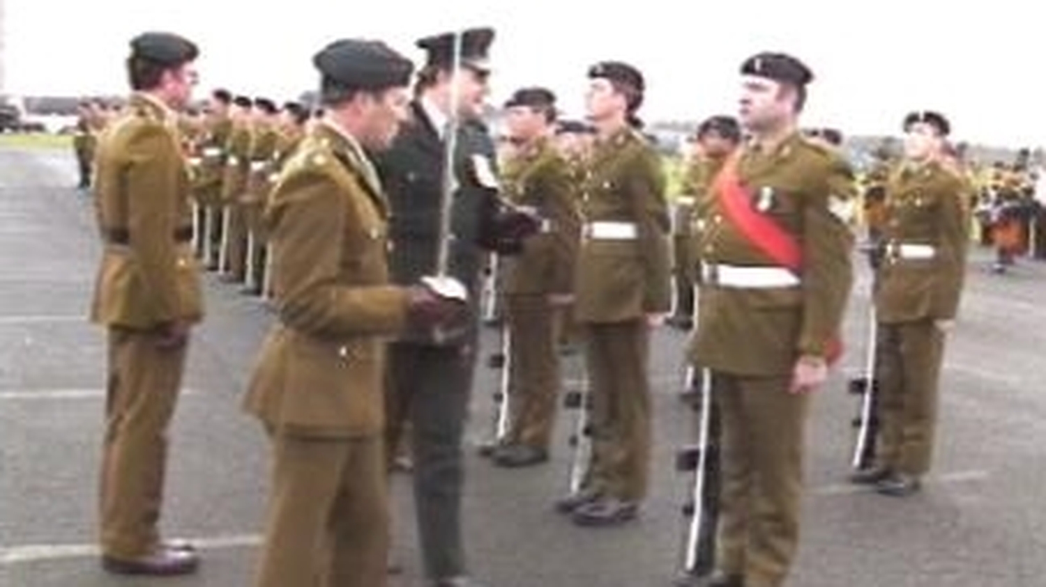 RTÉ Archives | Collections | UDR Passing Out Parade