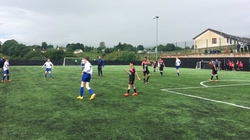 Palestinian footballers taste success on Leitrim visit
