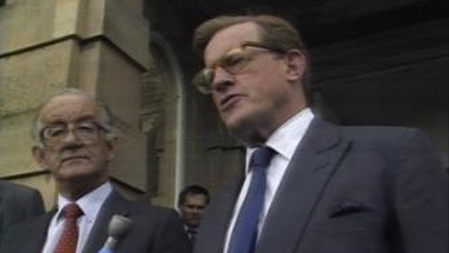 RTÉ Archives | Collections | Tom King Northern Ireland Secretary