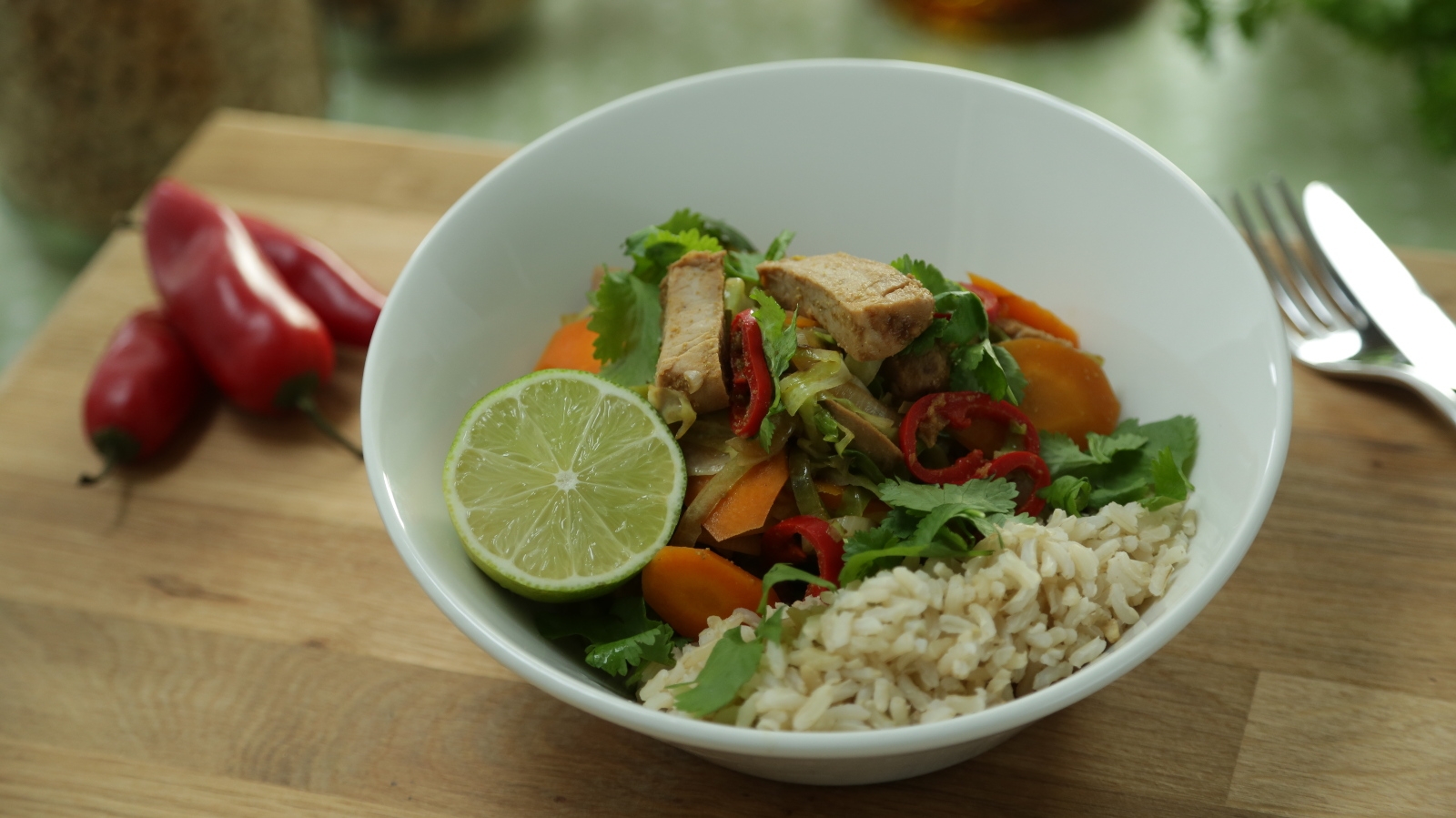 Spicy Pork and Veg Stir Fry: OT