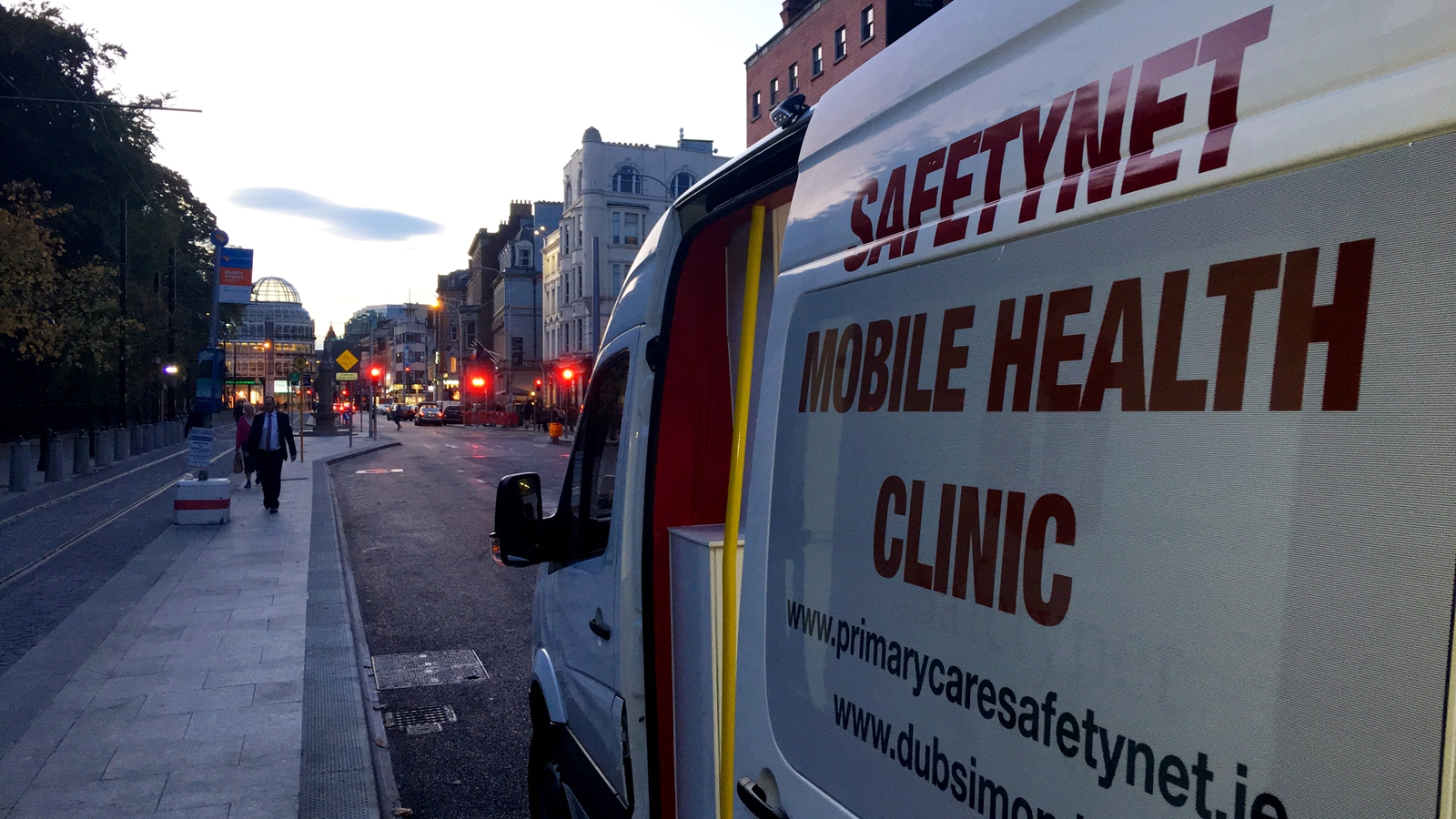 New mobile health unit for homeless people in Dublin