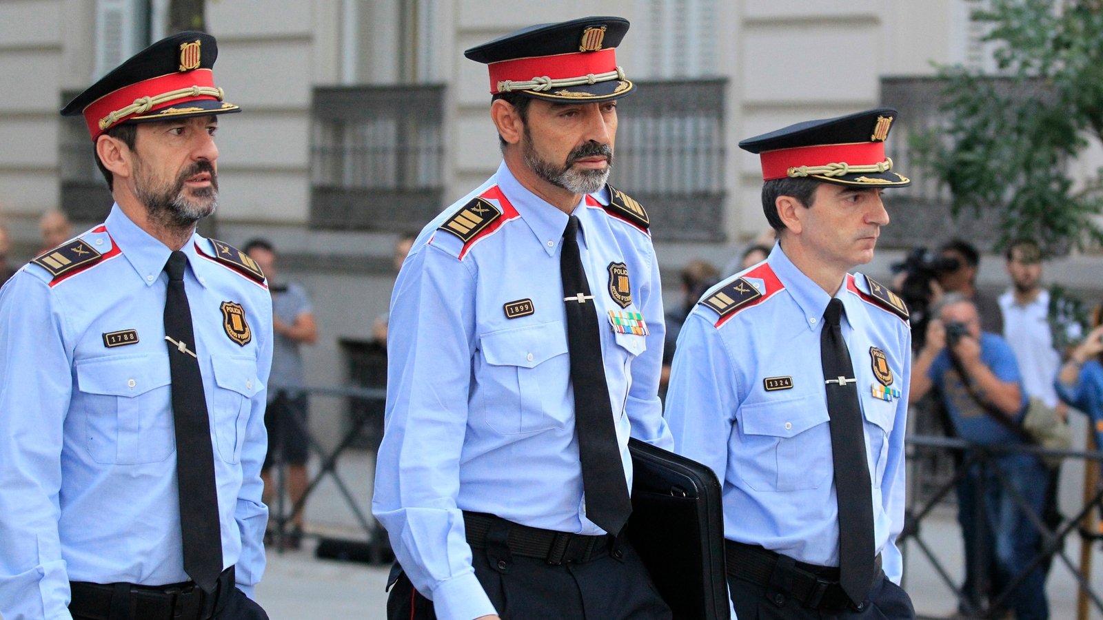 Catalan police chief appears in court in Madrid