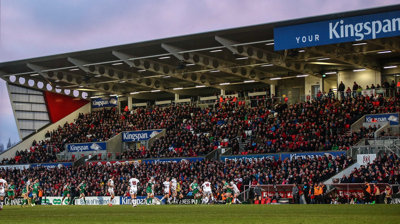 Up to 10,000 to be allowed at Ulster Rugby friendly