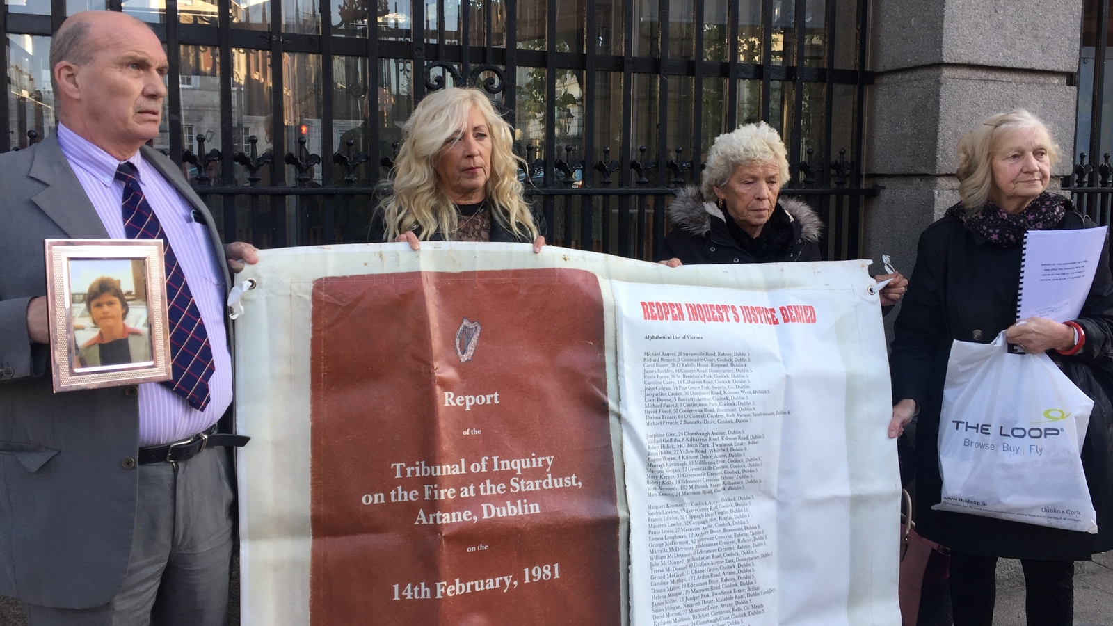 Families reject findings of report into Stardust fire