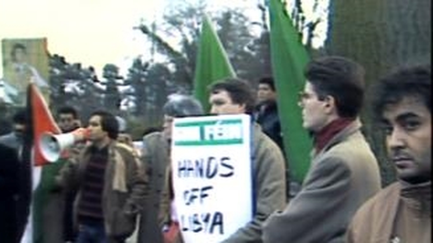 RTÉ Archives | Collections | Libyan Student Protest