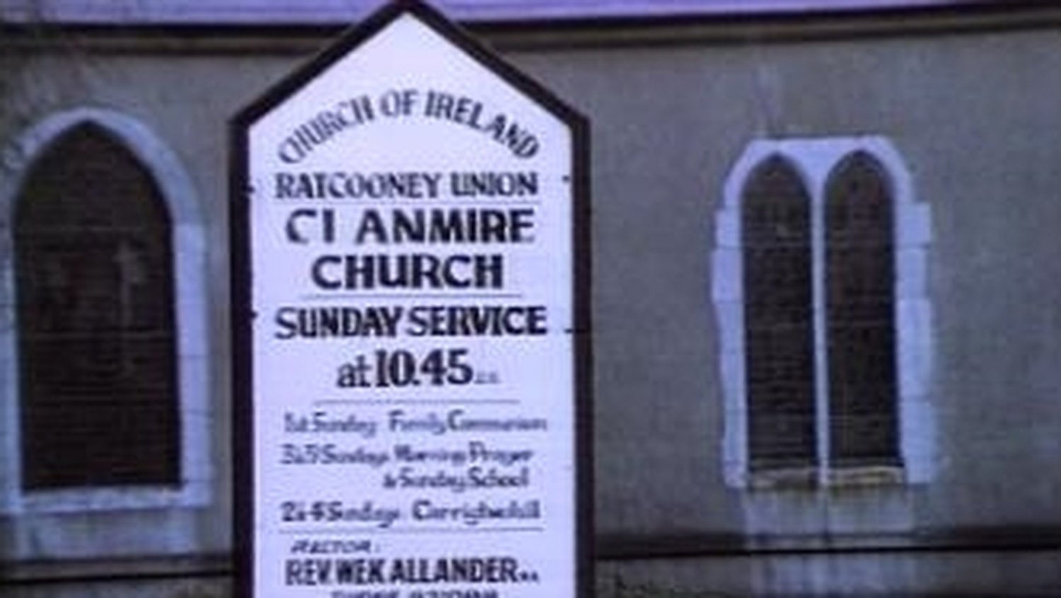 RTÉ Archives | Collections | Glanmire Church