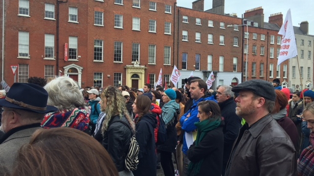 Groups call for end to Direct Provision at march