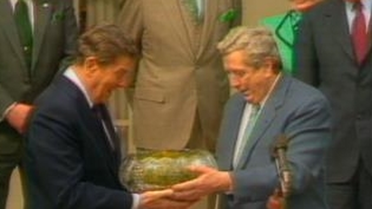 RTÉ Archives | Collections | Fitzgerald Meets Reagan