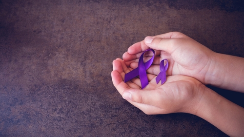 Have you noticed people wearing purple ribbons today?