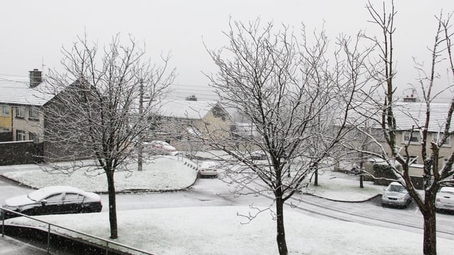 In pictures: Snow and ice hit several counties