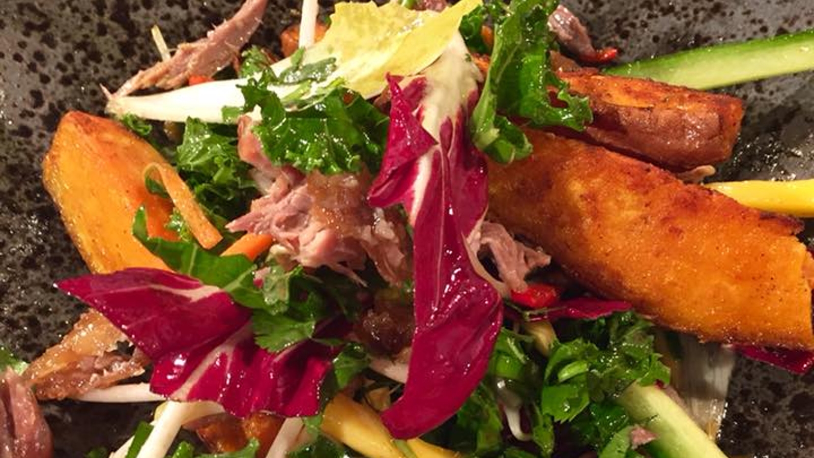 Mags Roche's Warm Duck Salad: Today
