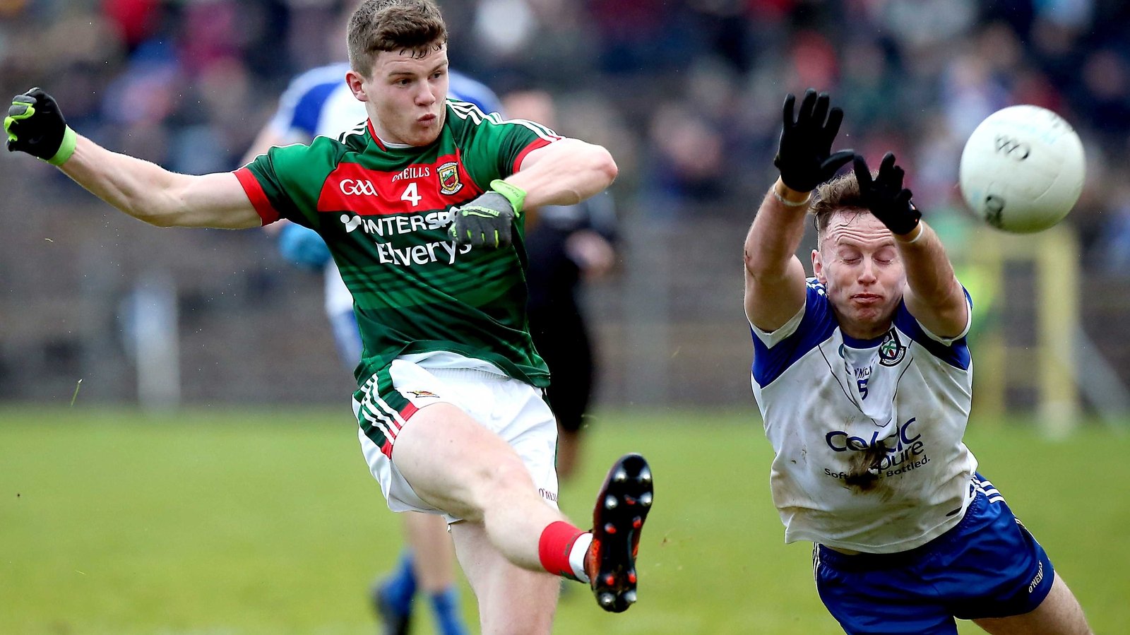 Mayo leave it late to pip Monaghan