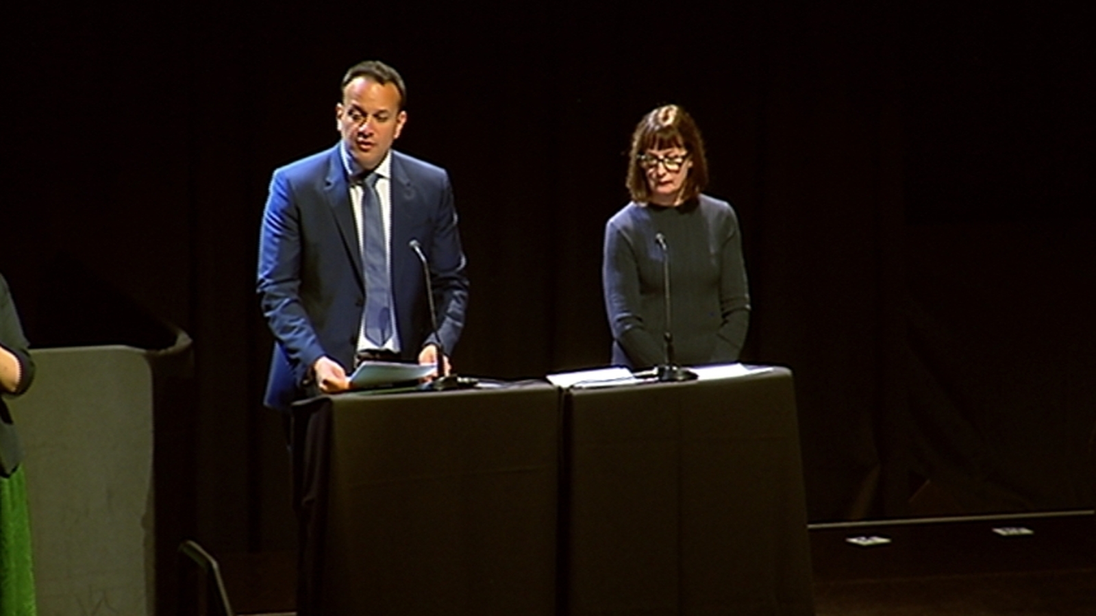 Taoiseach addresses crowds at Holocaust memorial