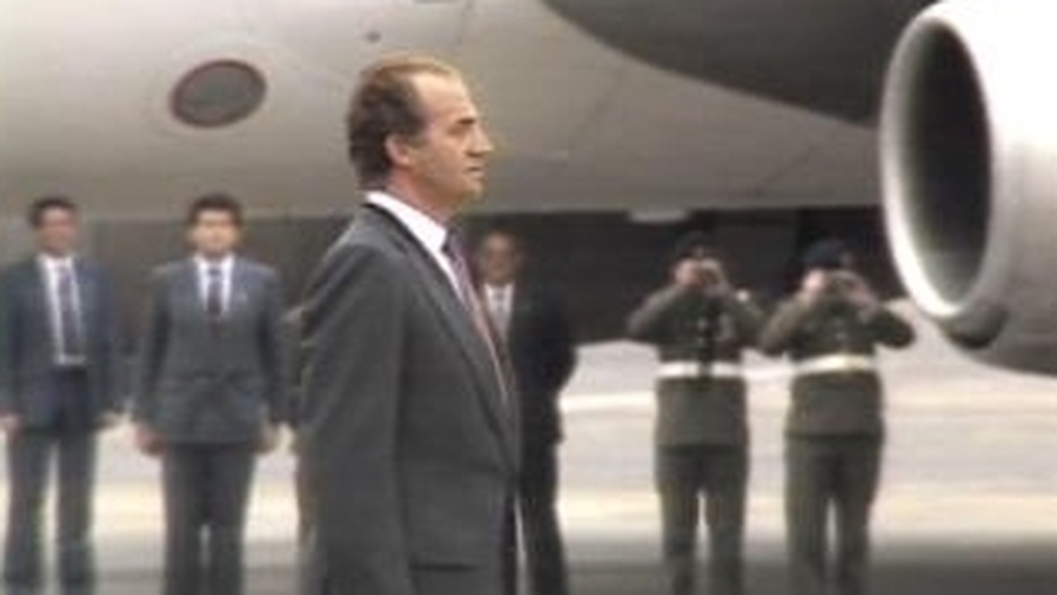 RTÉ Archives | Collections | King Juan Carlos Leaves