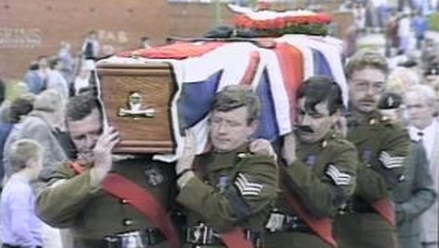 RTÉ Archives | Collections | Funeral Of UDR Sergeant