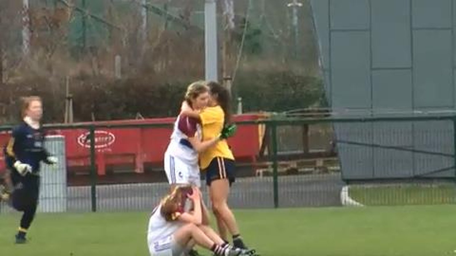 'It's the first time we haven't been on the same team'