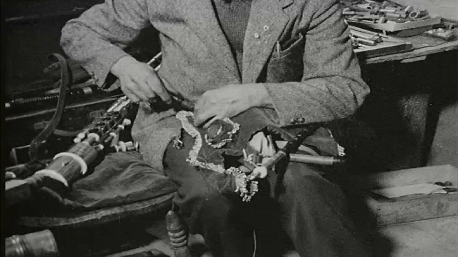 RTÉ Archives | Arts and Culture | Uilleann Pipes Maker
