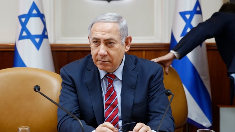 Netanyahu says Iran 'crossed red line' with rocket fire