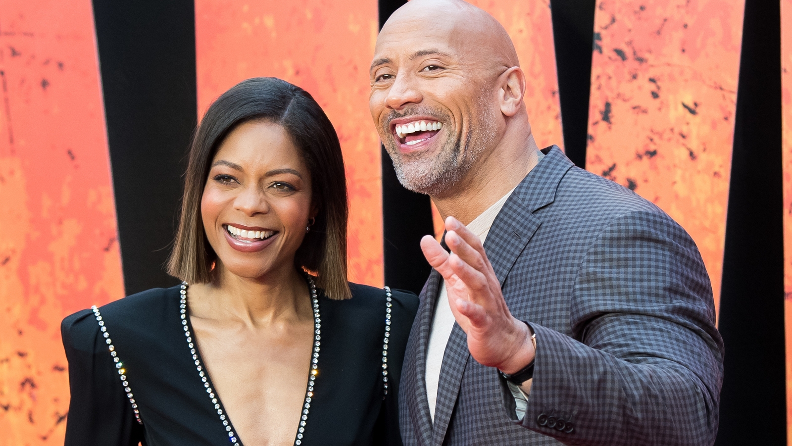 Harris' family 'had amazing experience' with The Rock