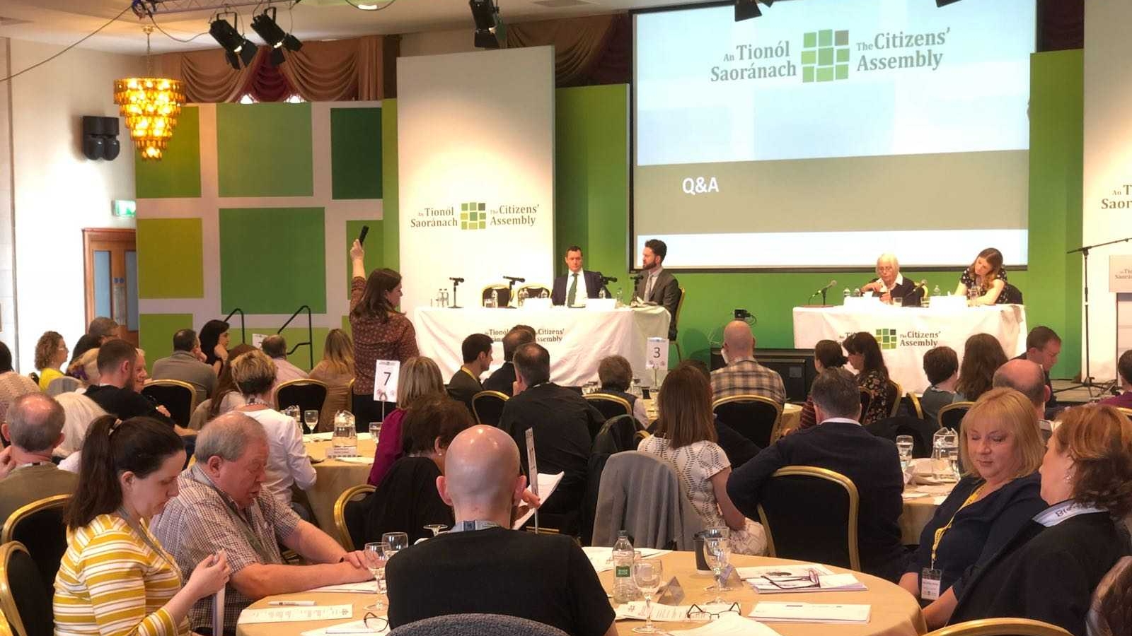 Citizen's Assembly meeting over fixed term parliaments