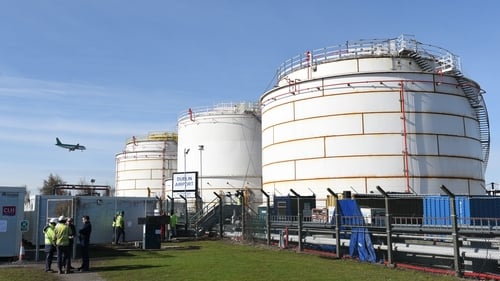 Aviation fuel farm opens at Dublin Airport