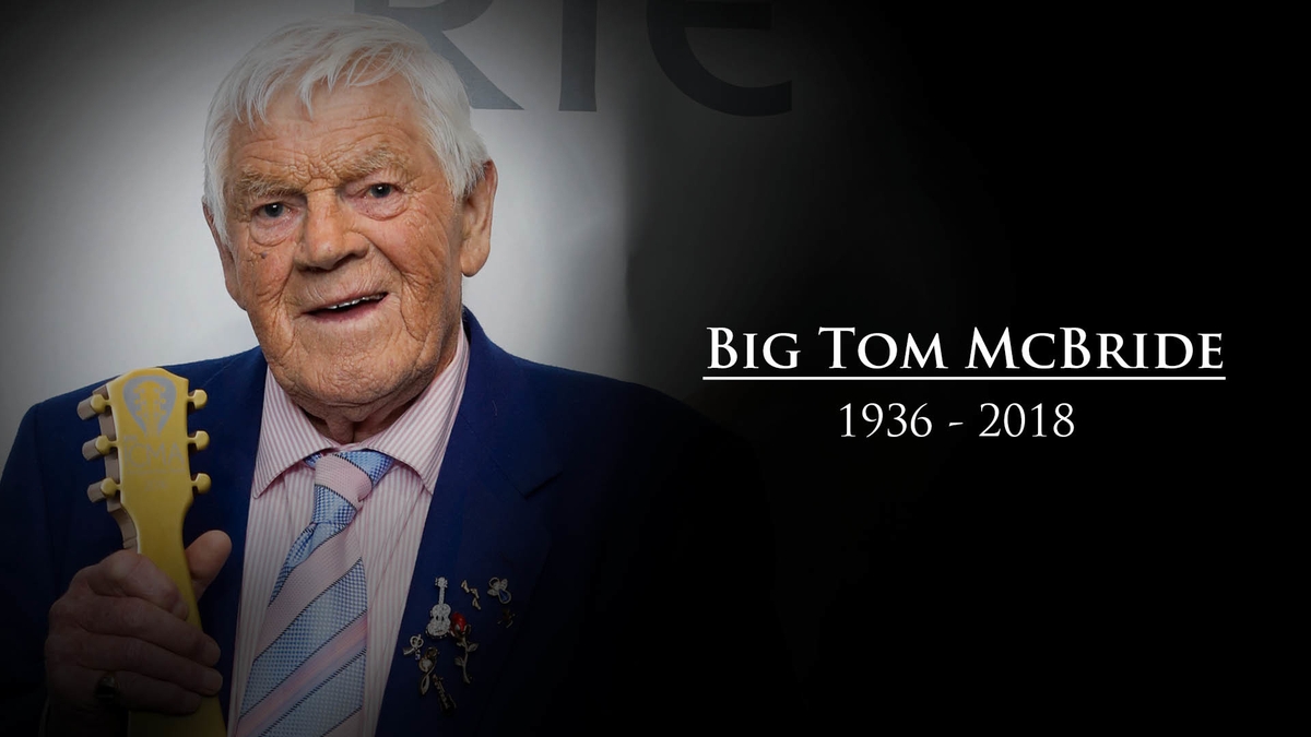 Fans and friends of "Big Tom" McBride say their goodbyes | News At One ...