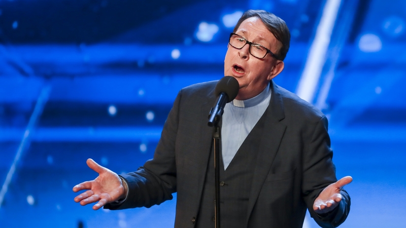 Singing priest Fr Ray Kelly misses out on BGT final