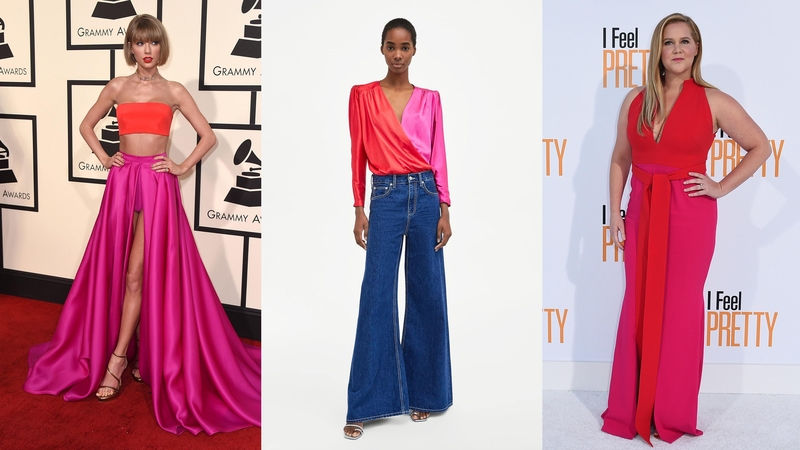 How to wear red and pink together like a pro