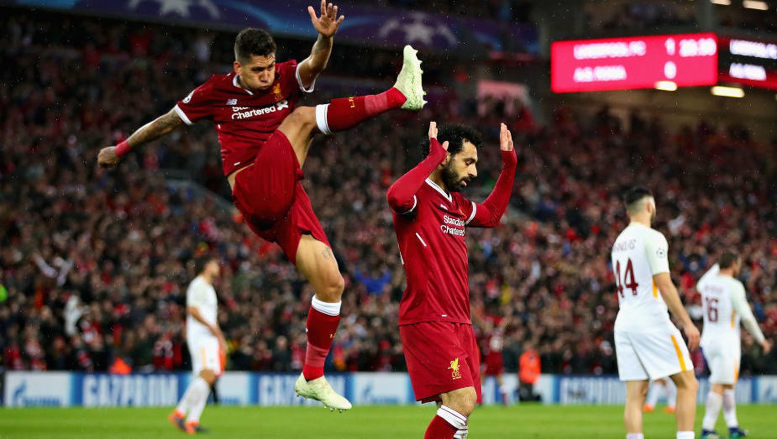 Liverpool run riot before Roma rally keeps tie alive
