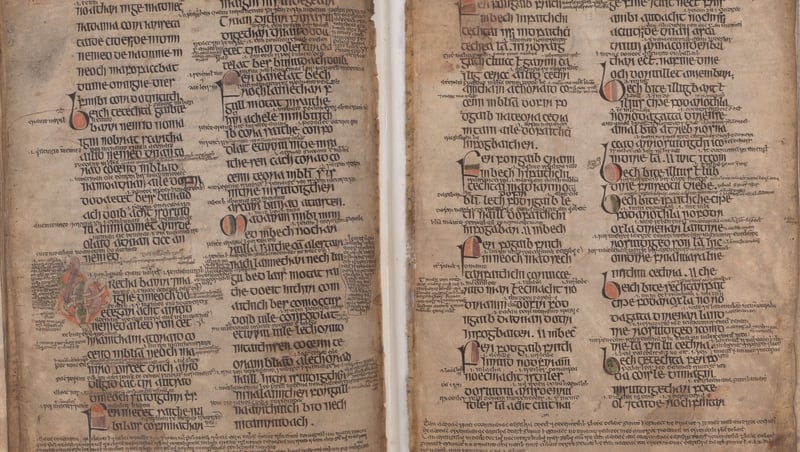 Major exhibition of Irish-language manuscripts