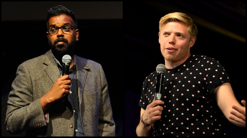 Comedians Romesh Ranganathan & Rob Beckett on feelings & football