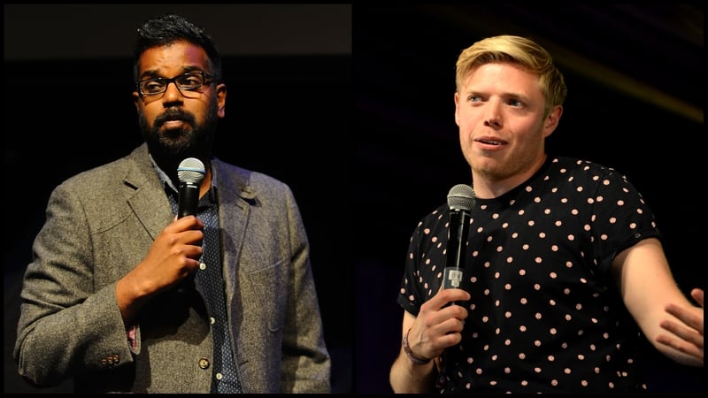 Comedians Romesh Ranganathan & Rob Beckett on feelings & football
