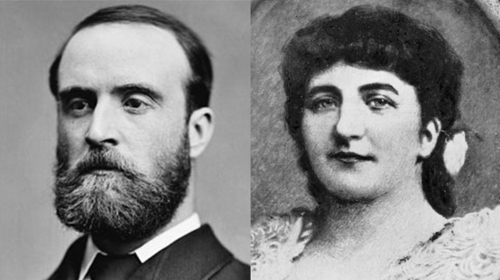 Charles Stewart Parnell and Katherine O'Shea: 'This was love at f