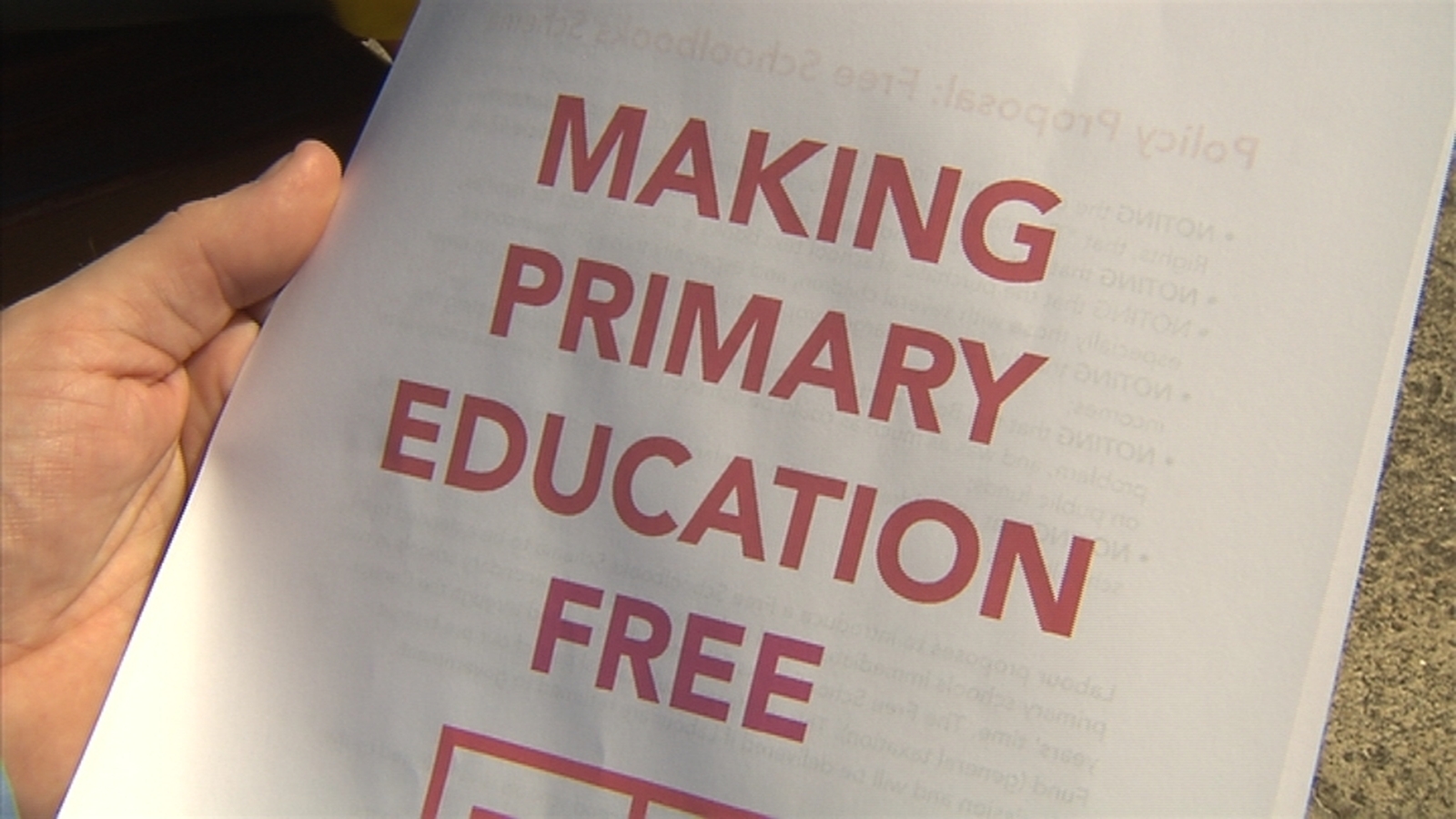 Labour proposes free book scheme for schoolchildren