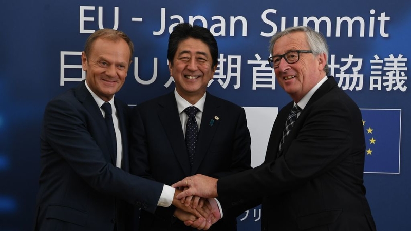 European Union and Japan sign historic trade deal