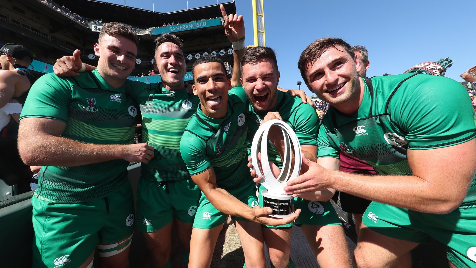 Ireland men's Sevens win Challenge Trophy in San Fran
