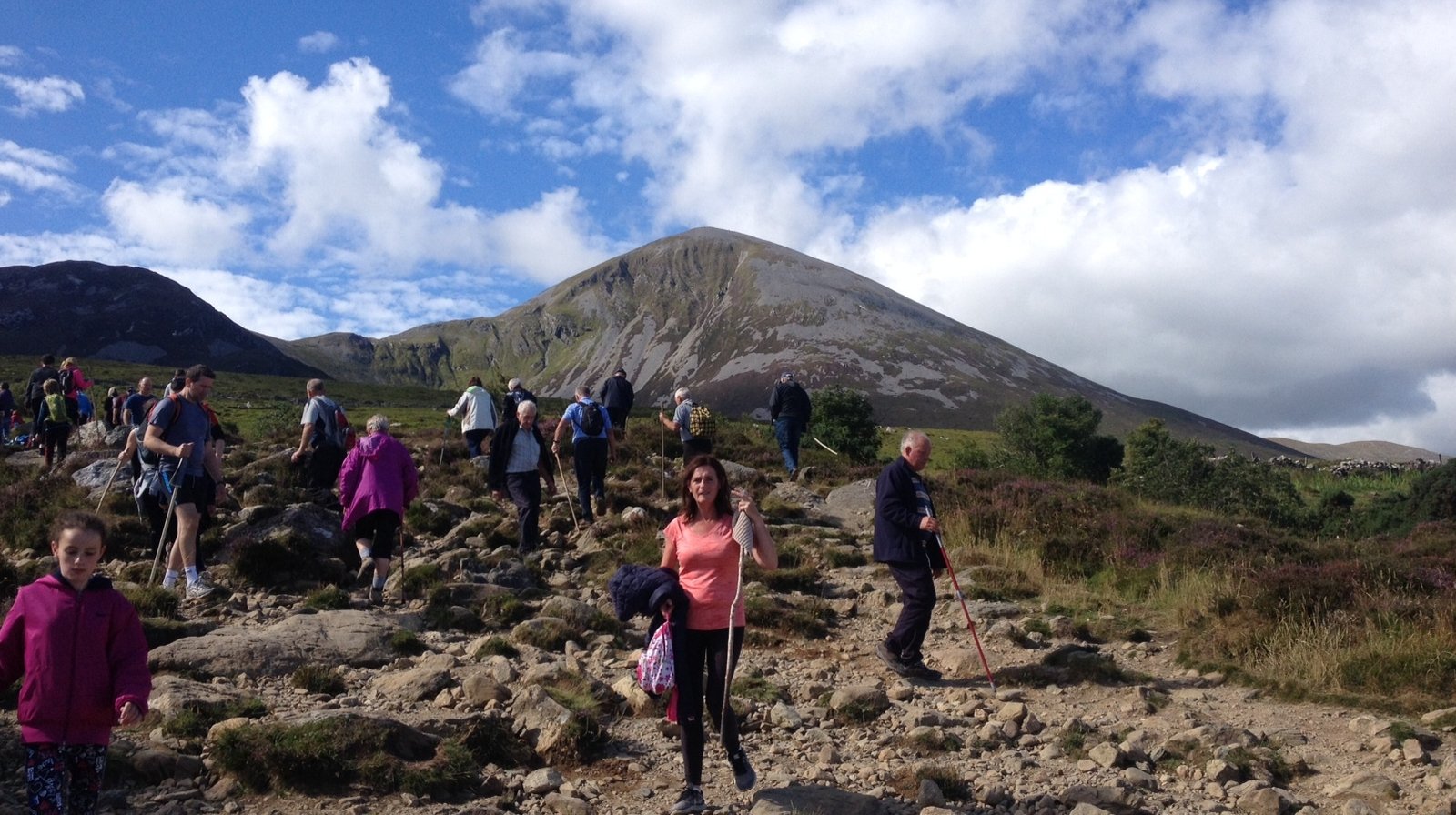 Thousands make Croagh Patrick climb for Reek Sunday