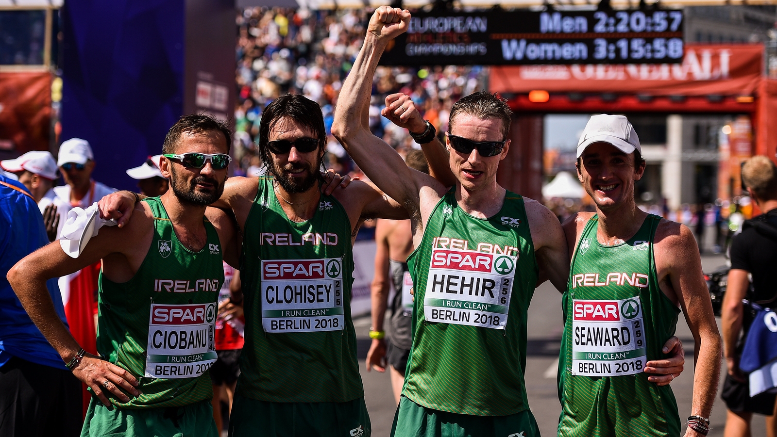 Strong Irish performance as Naert claims marathon win