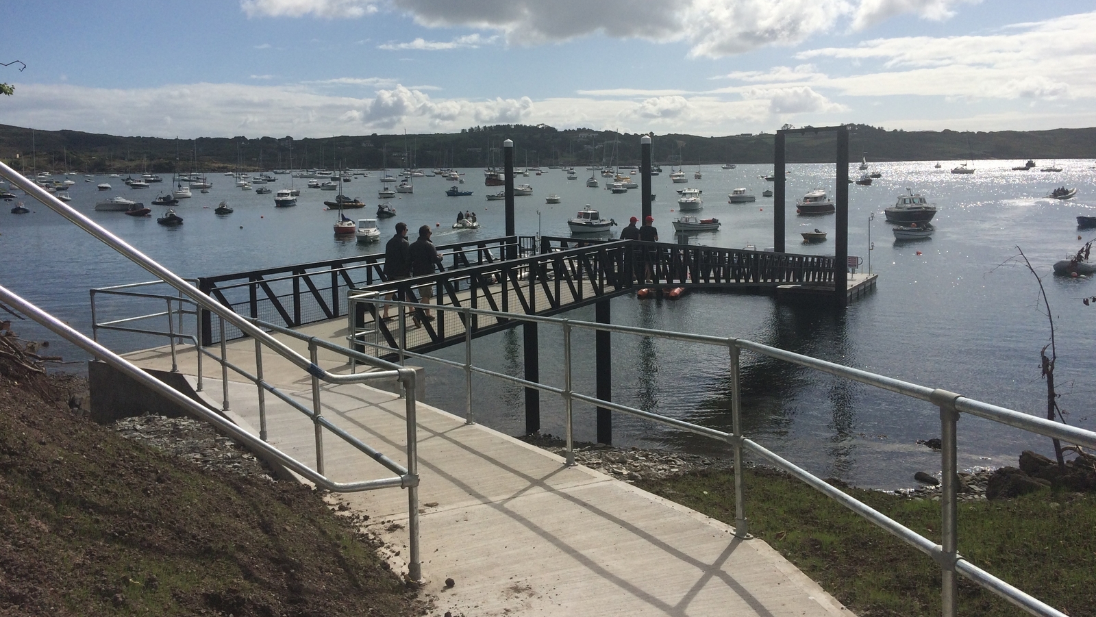 New pontoon adds to facilities at Schull