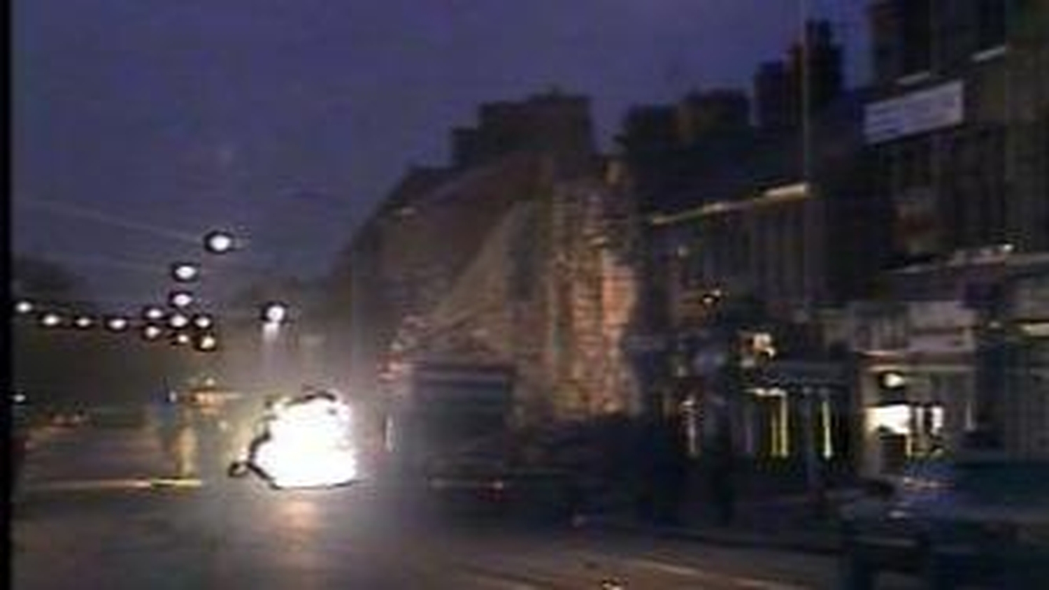 RTÉ Archives | Collections | Belfast RUC Station Bombed