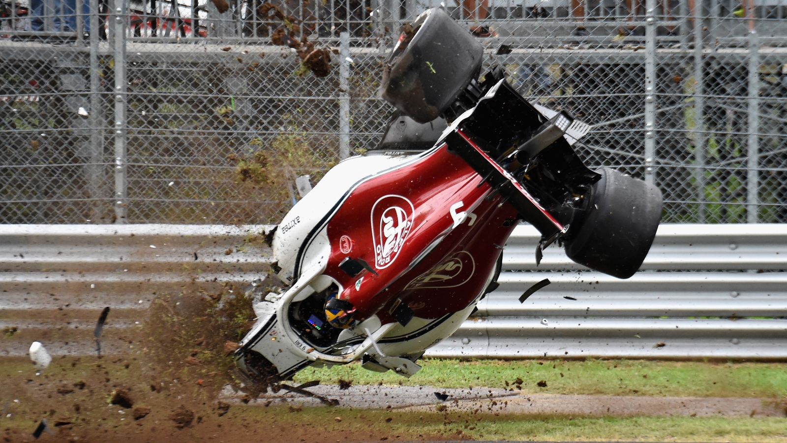 Ericsson unscathed after 200mph crash at Monza