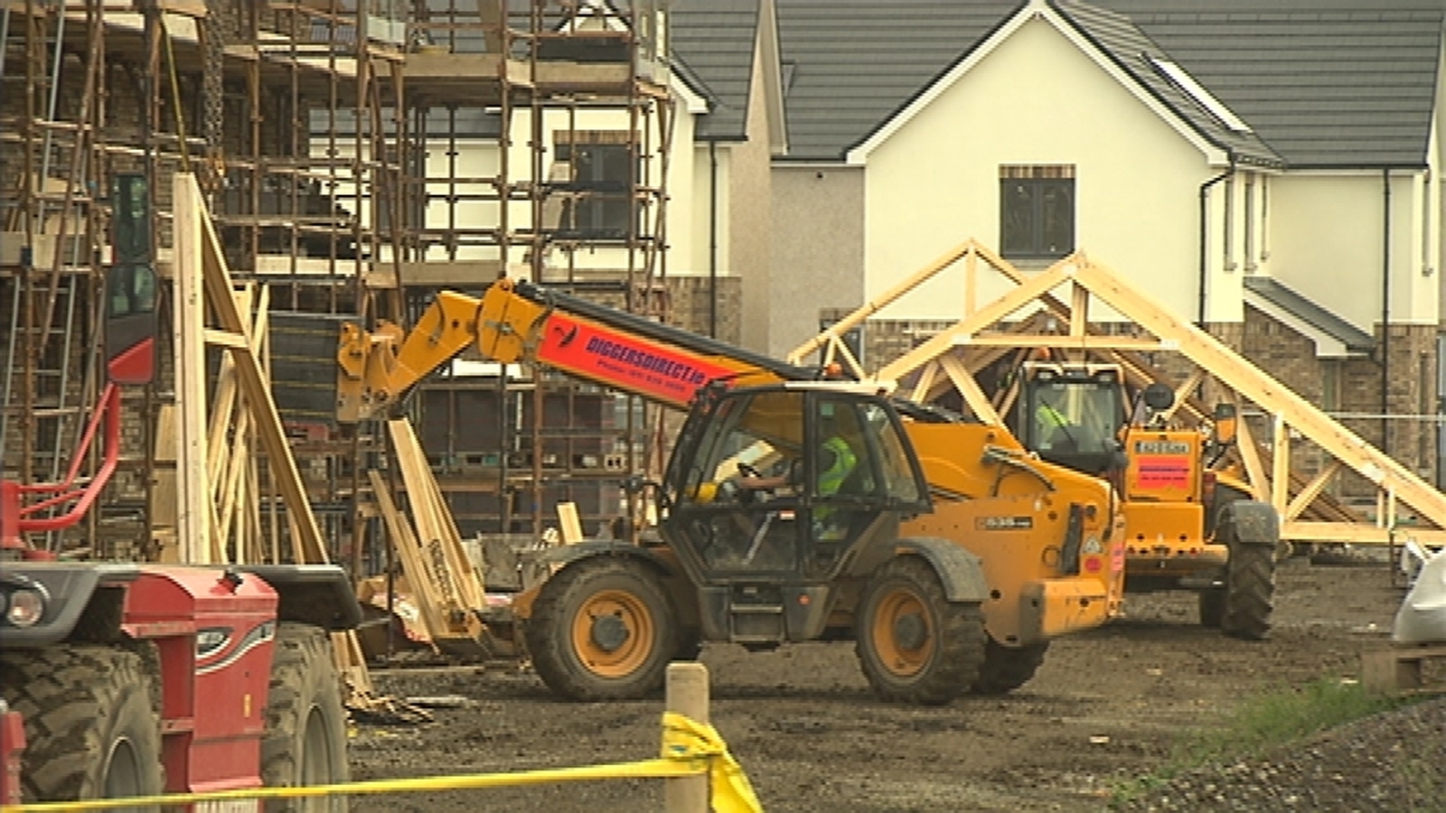 Building boom in Fingal area of Dublin