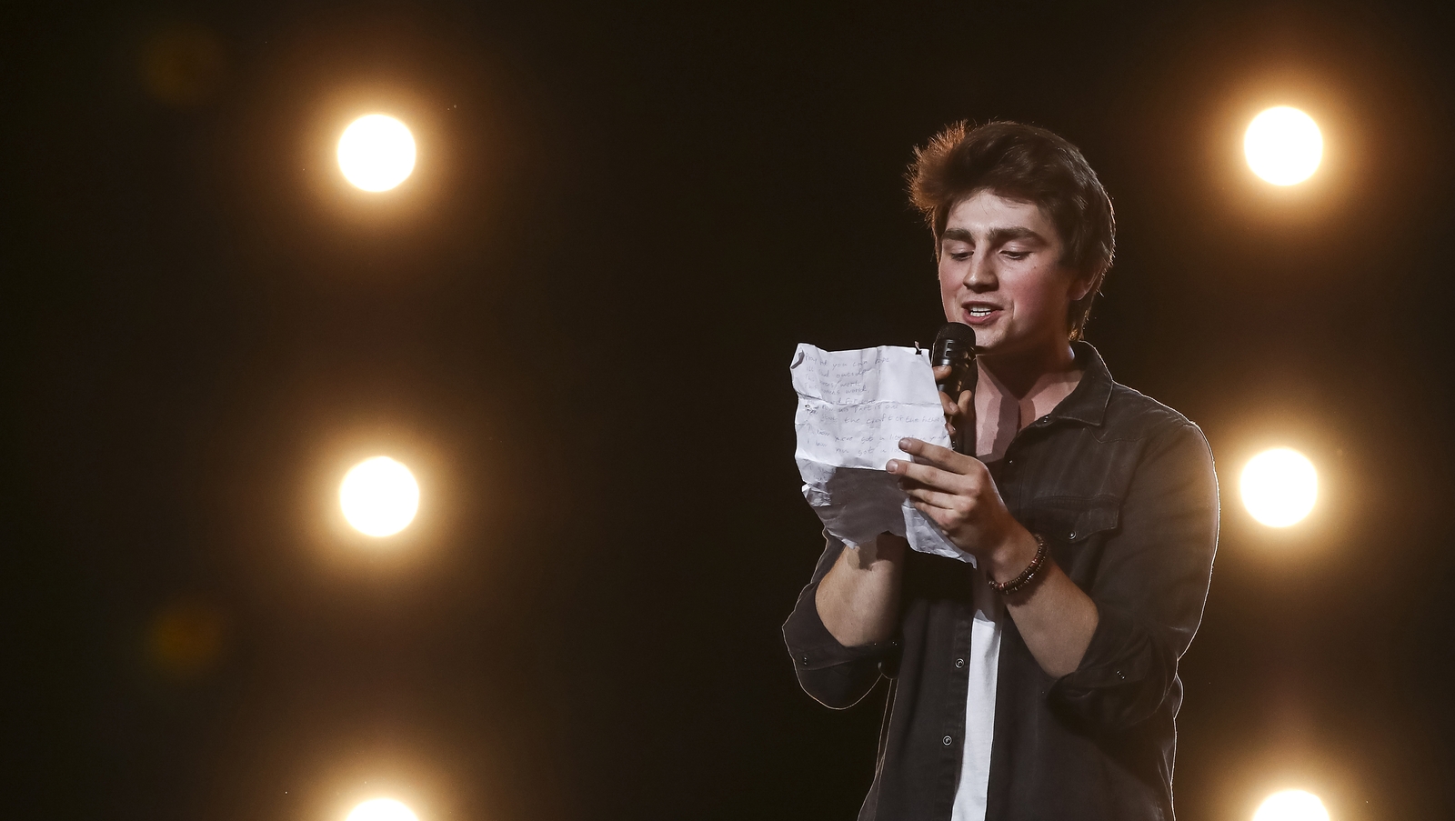 Brendan Murray survives gruelling X Factor audition