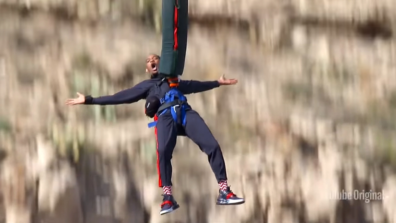 Will Smith turns 50 with charity bungee jump