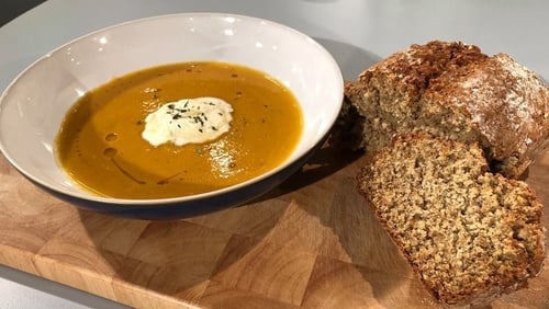 Mags Roche's Roasted butternut squash soup: Today